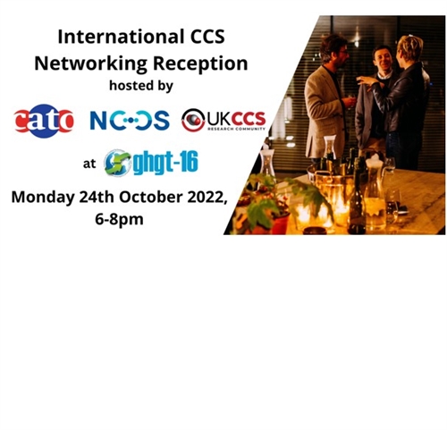 International CCS Networking Reception - CO2 - CATO